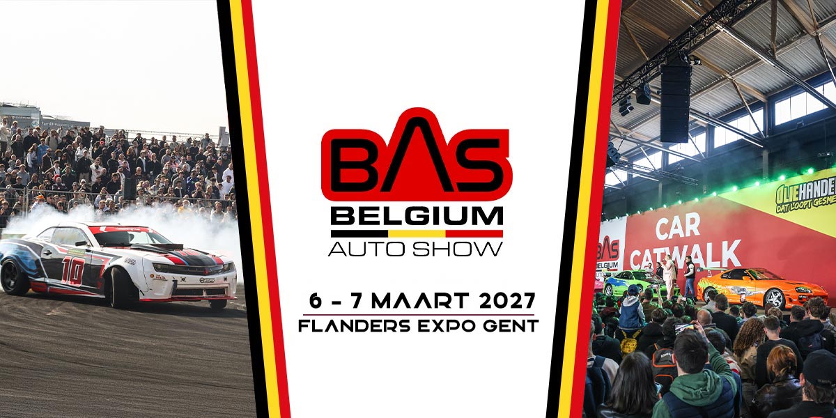 Belgium Auto Show - NIEUWE DATUM: 6 & 7 MAART 2027