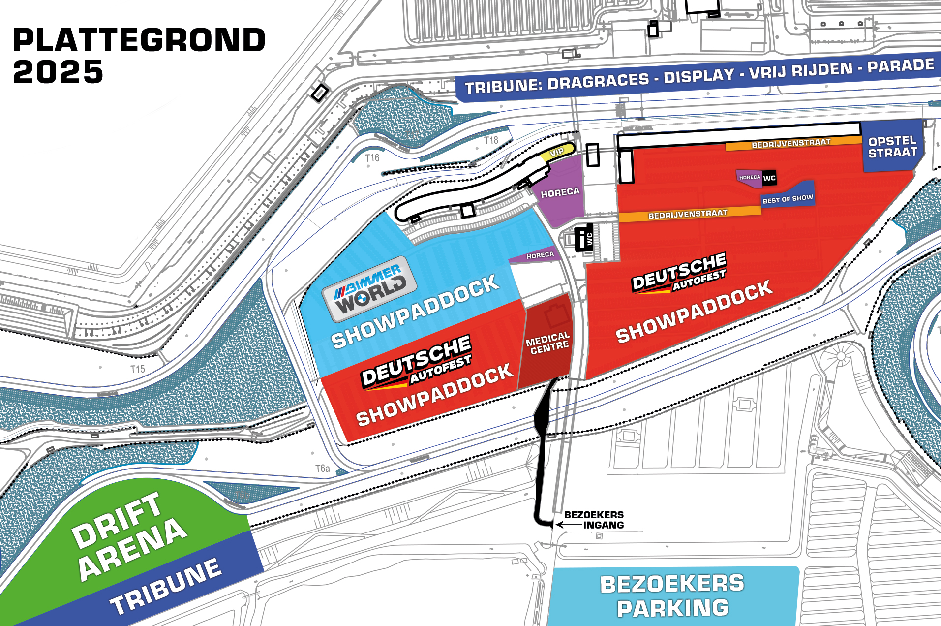 BimmerWorld | TT Circuit Assen - Plattegrond